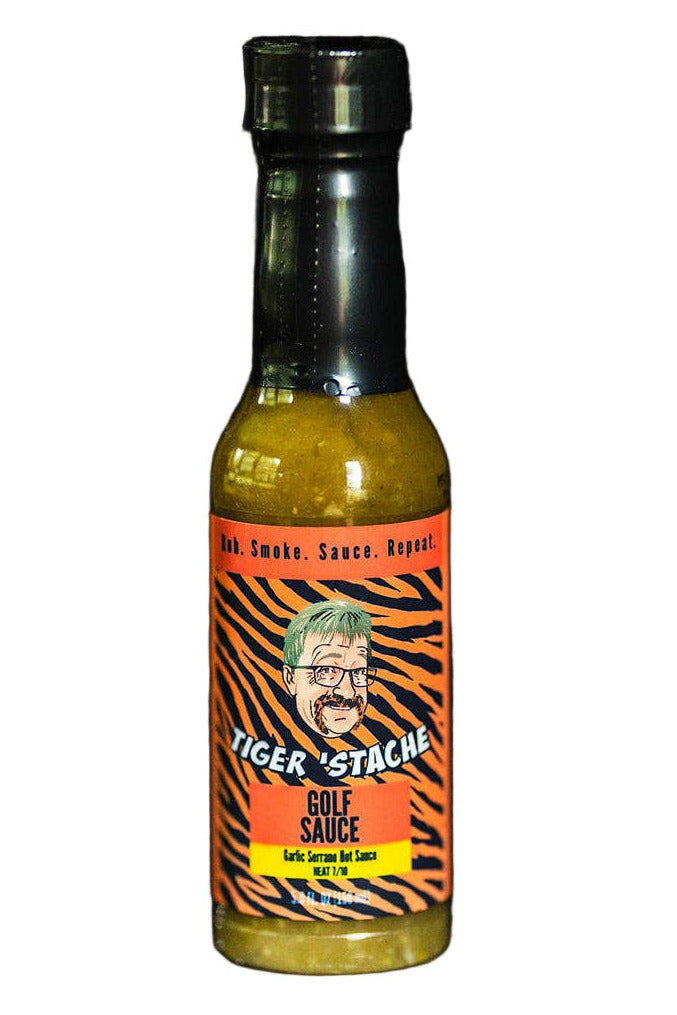 Tiger Stache Garlic Serrano Hot Sauce – Hot Time Sauces